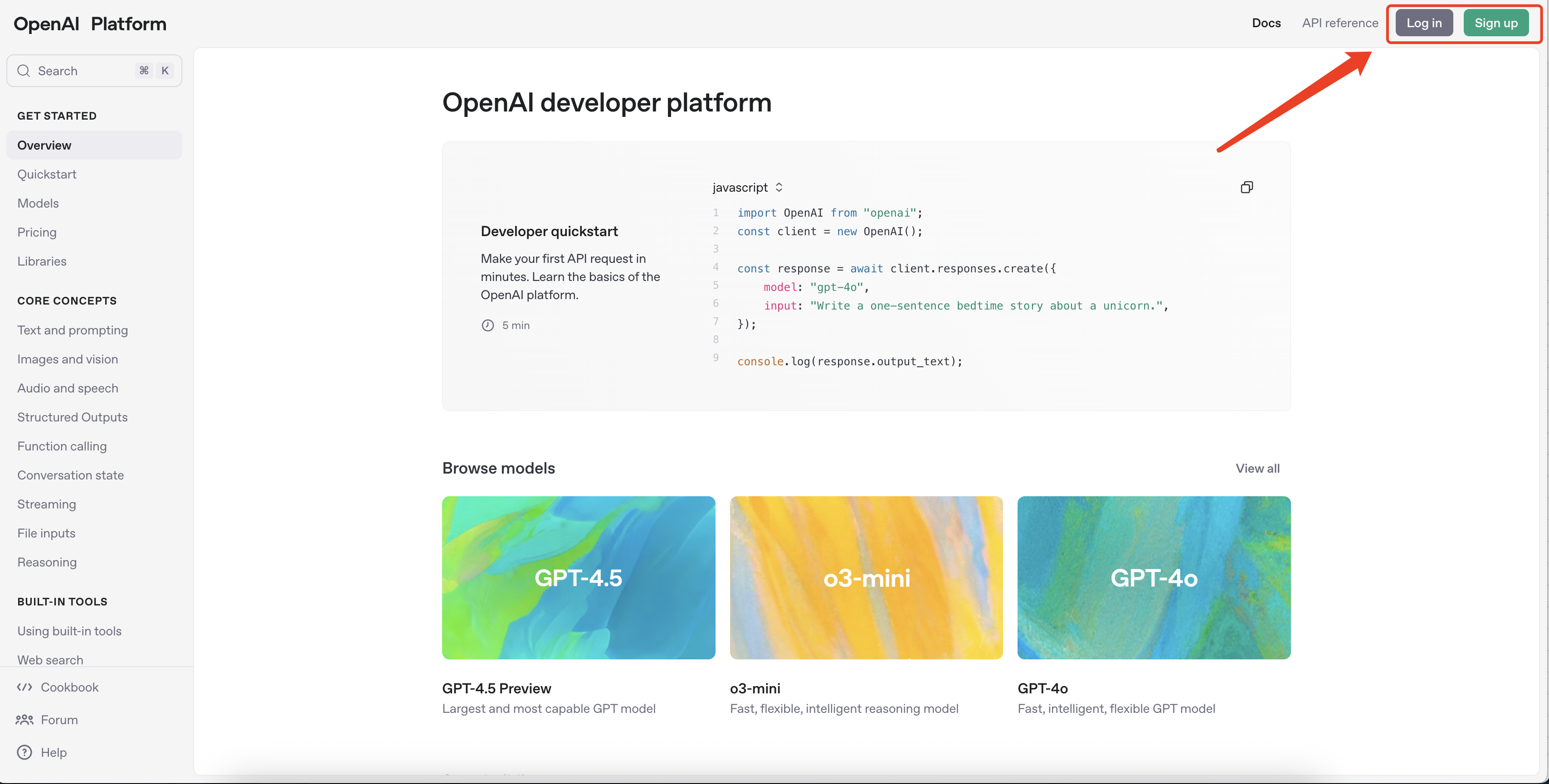 OpenAI API密钥获取 | Tavo